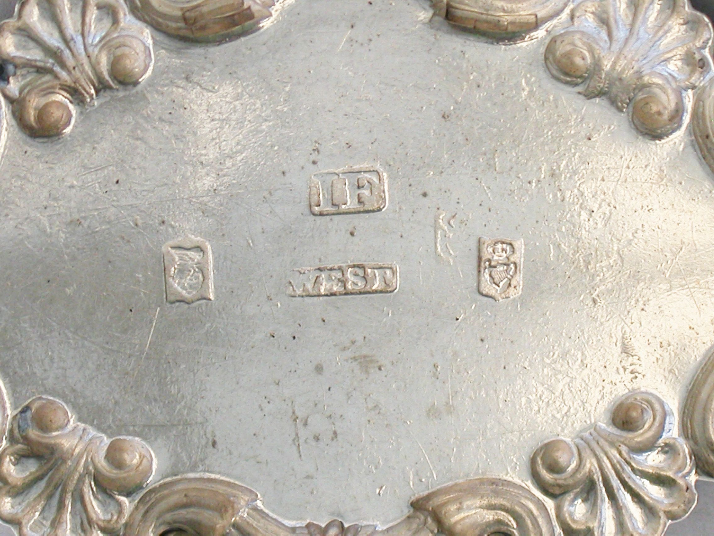 George IV Irish Silver Wine Label 'Muscatel' by James Fray, Dublin ...