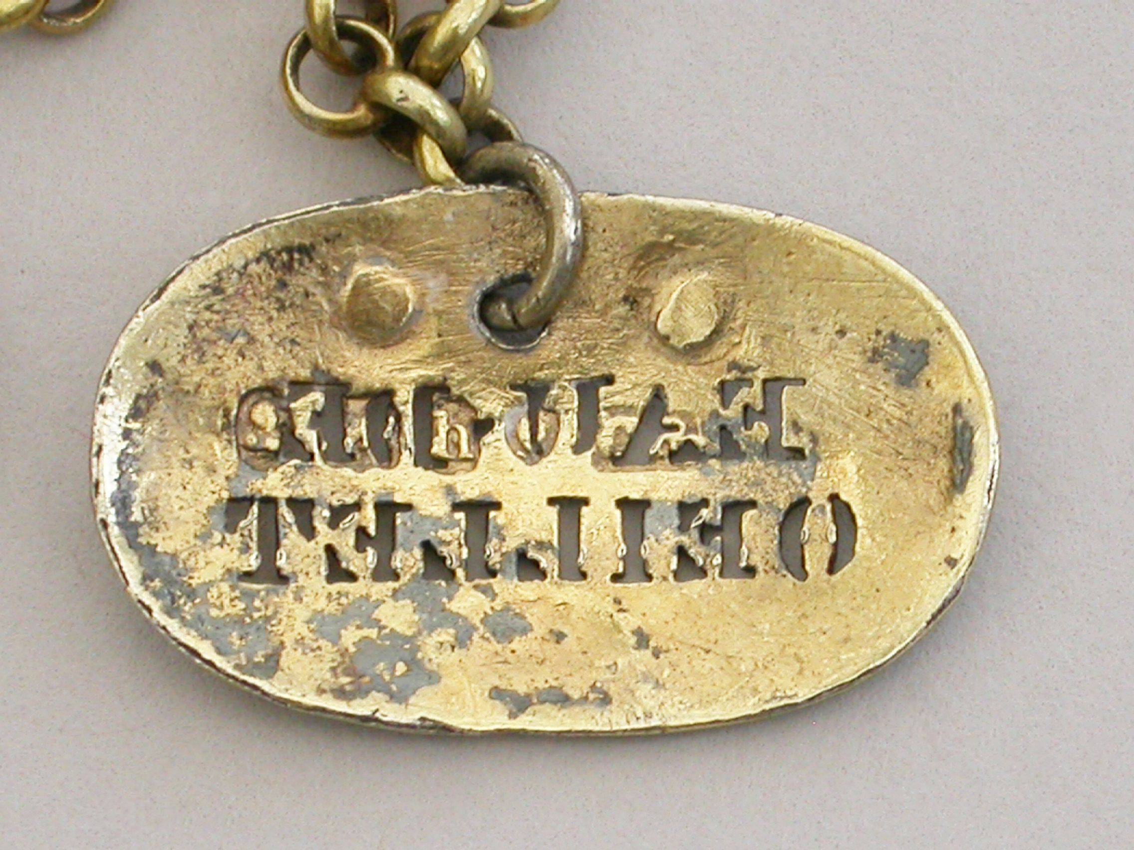 Rare Set of 4 George IV Silver-Gilt Boudoir Labels by Thomas & James ...