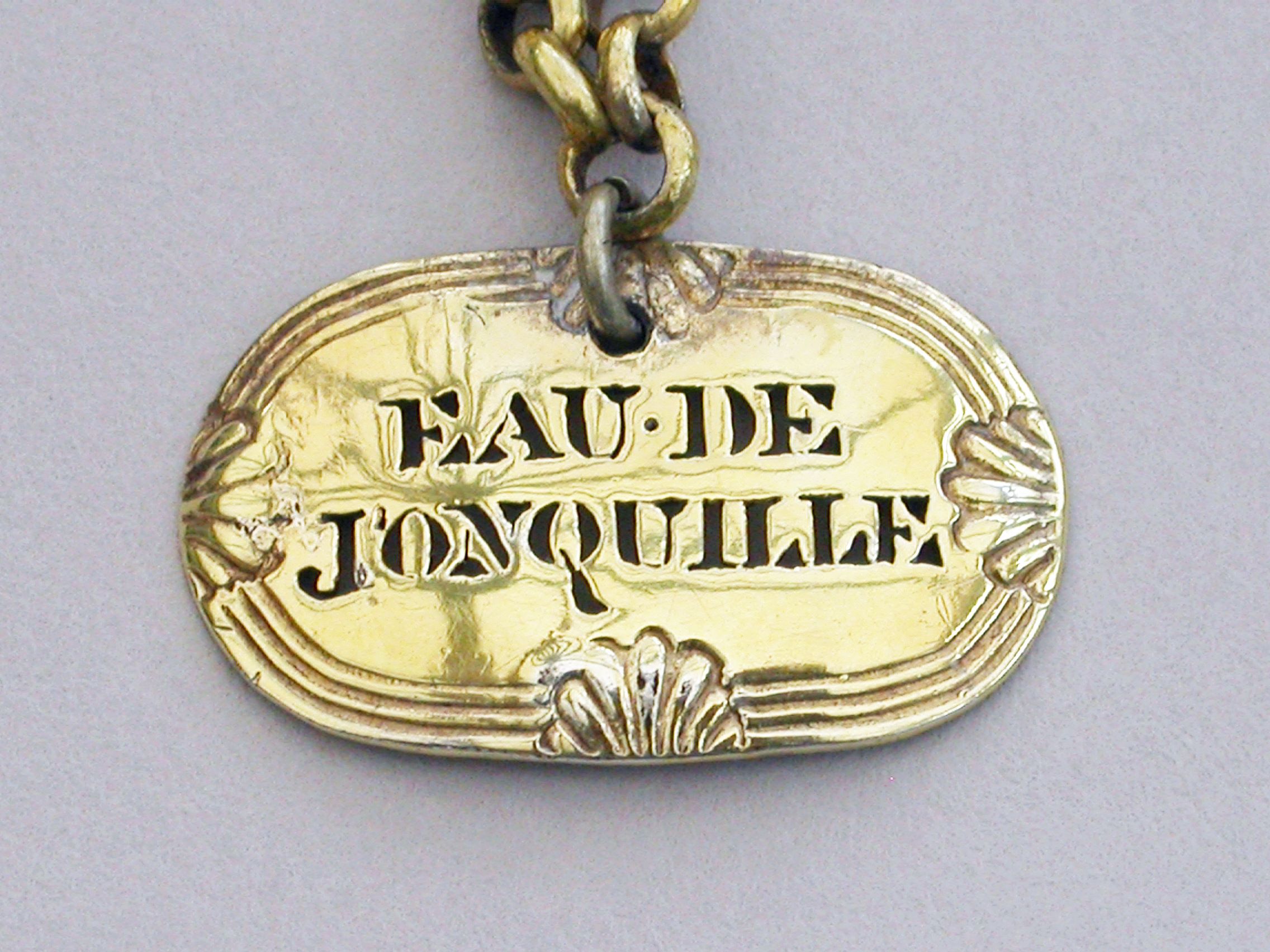 Rare Set of 4 George IV Silver-Gilt Boudoir Labels by Thomas & James ...